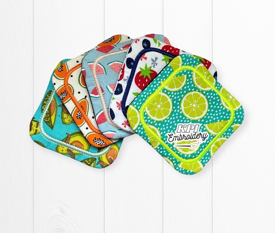 Mug Rug Coasters, Quilted Fabric Coasters, Coffee Coaster Sets ...