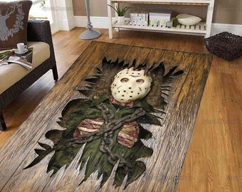 Jason Voorhees Rug | Etsy