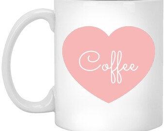 I Heart Coffee Mug | Etsy