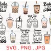 Boba Tea SVG, Bubble Drink Clipart (digital) - Etsy Canada
