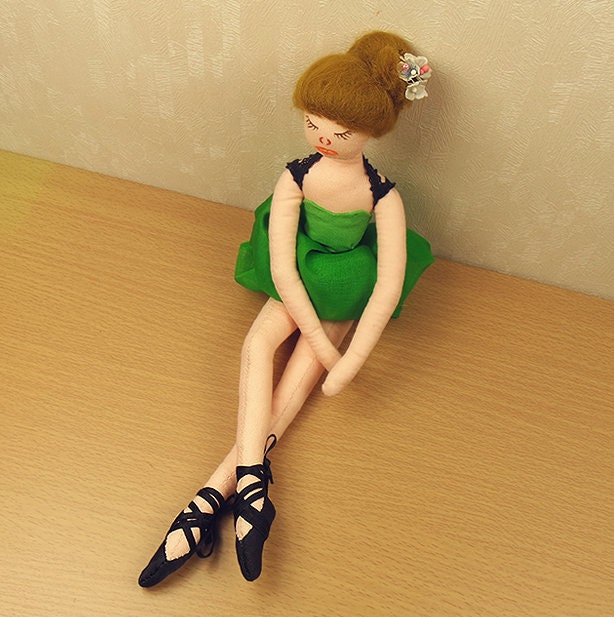 Ballerina Doll Making / PDF Cloth Doll Pattern / Tutorial - Etsy