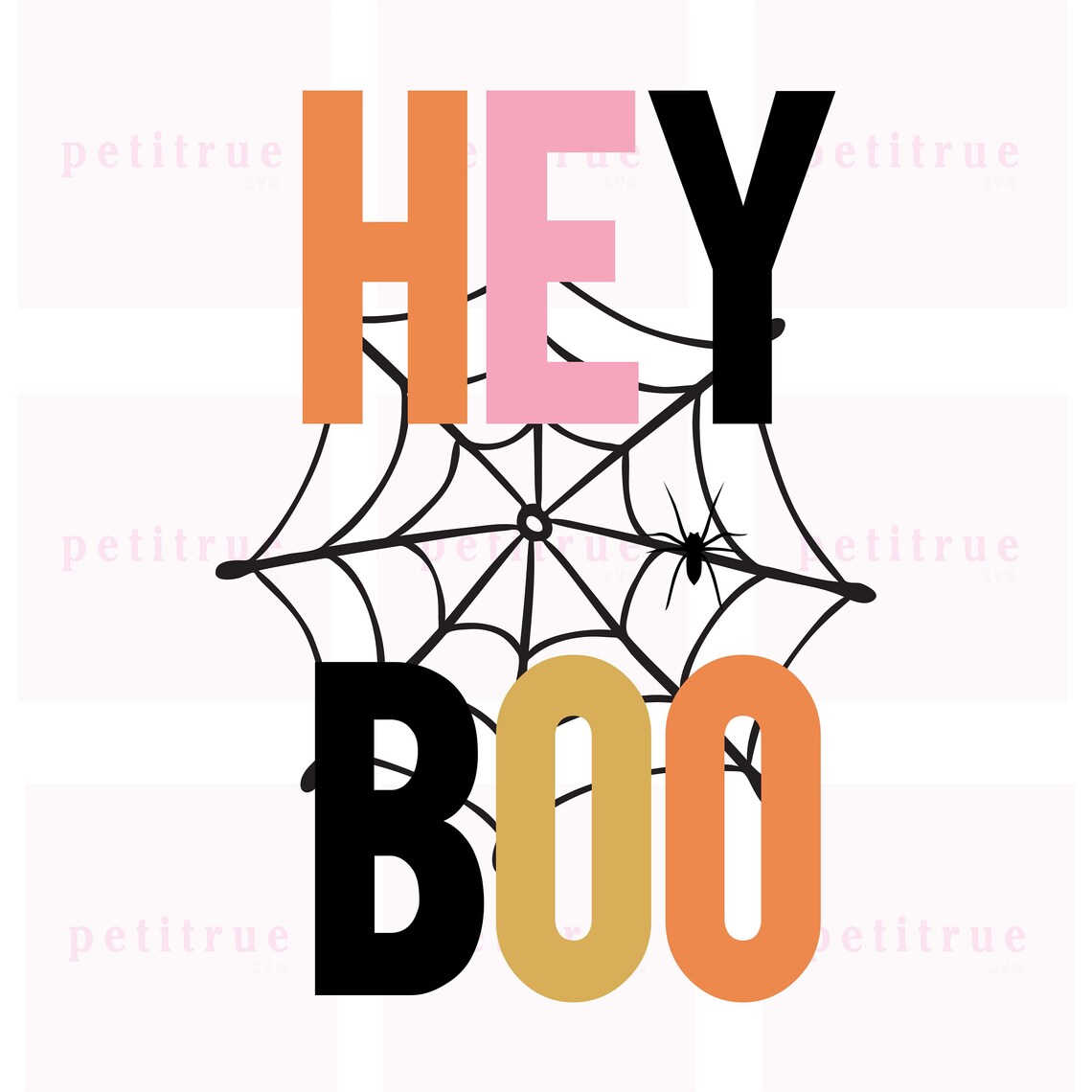 Hey Boo PNG Halloween PNG File Hey Boo Sublimation Design File for ...
