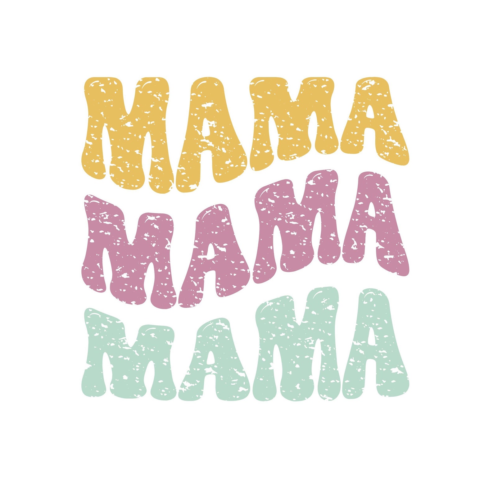Mama PNG Digital File Retro Mama PNG Mama Clipart Mom Sublimation File ...