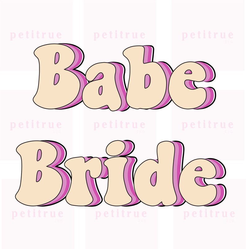 Bride Babe Svg Bride Svg Babe Png Bridesmaid Bride Tribe Bridal Party