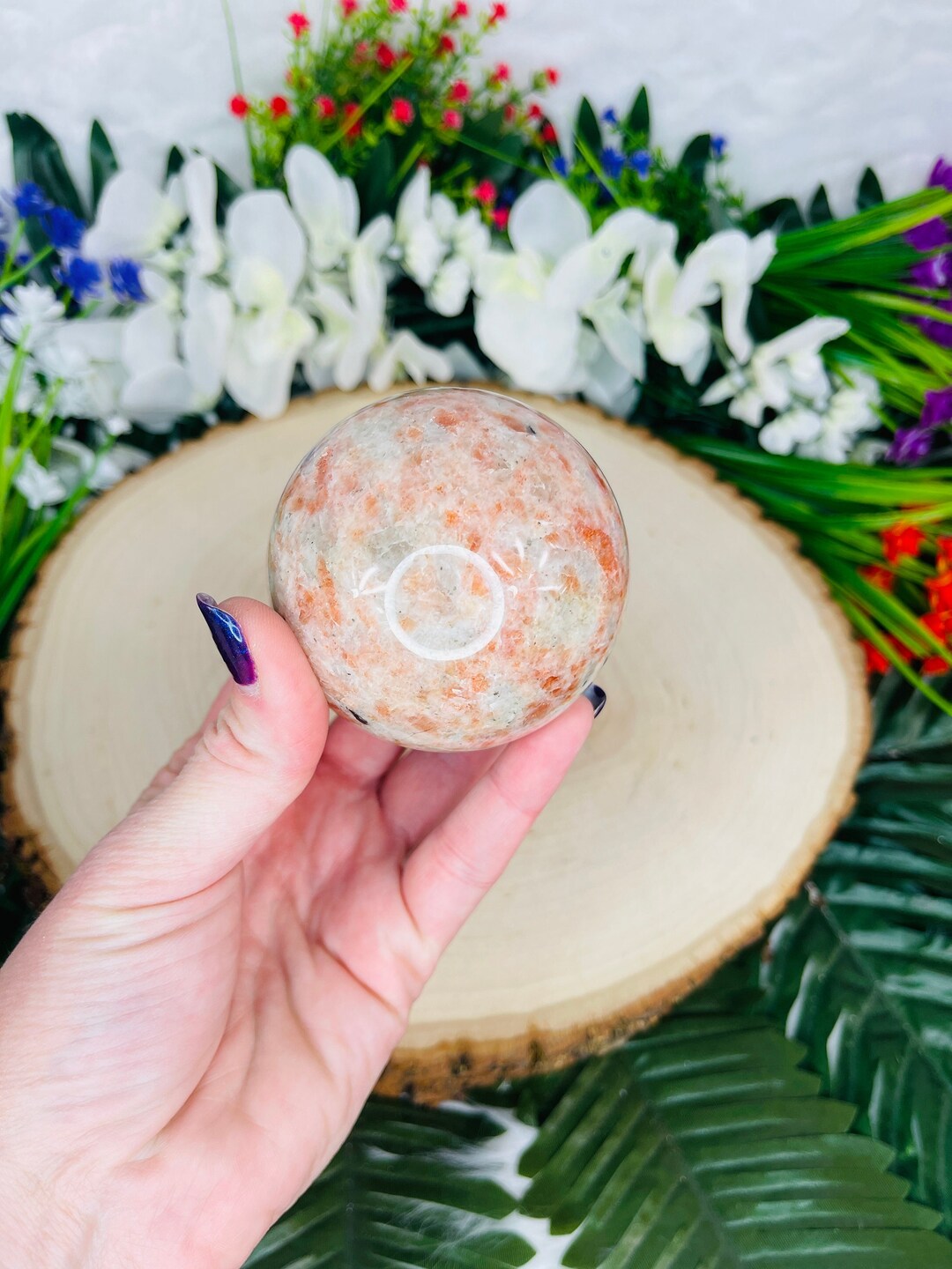 Golden Sunstone Sphere | Sunstone Sphere | 2.6 Inches - Etsy