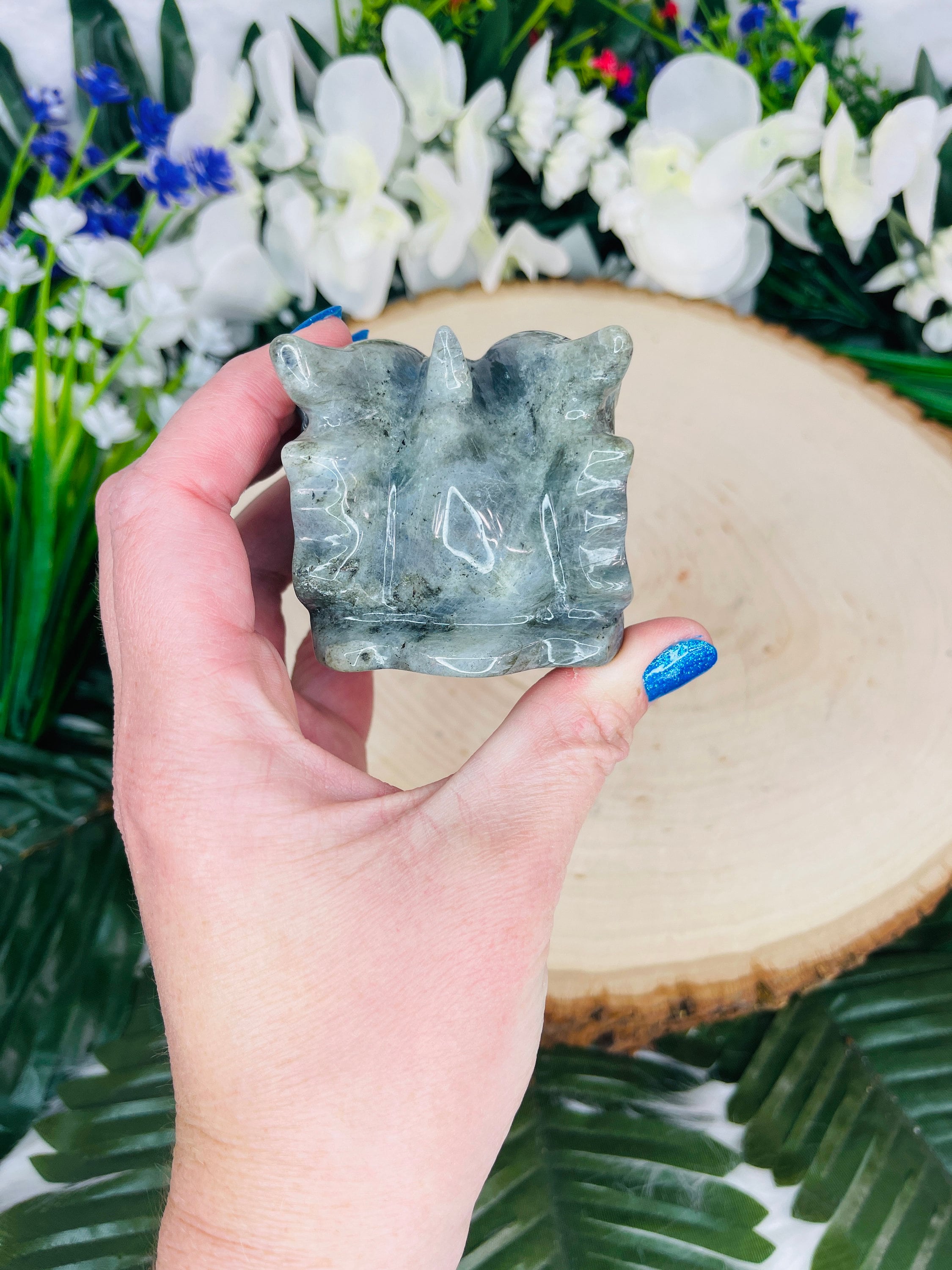 Labradorite Dragon Head Dragon Carving Upper Chakras - Etsy