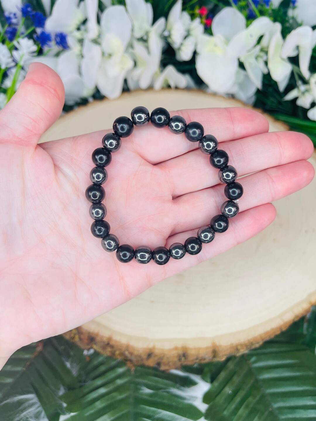 Super Grounding/protection Bracelet EMF Protection Grounding Shungite ...