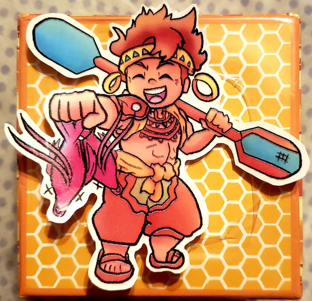 Chibi Gibari Sticker/ Baten Kaitos/ Video Game - Etsy