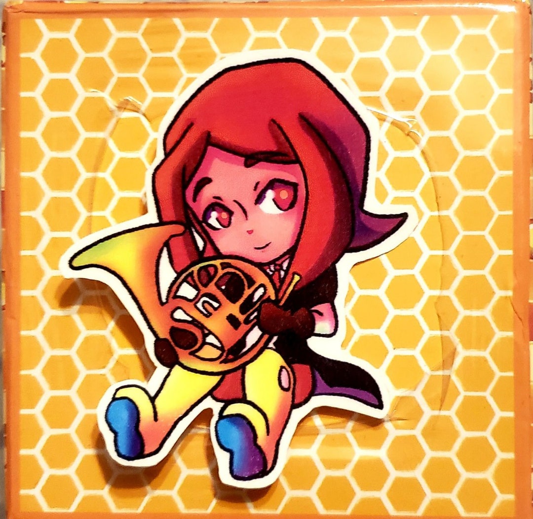 Chibi Lyude Sticker/ Red Head/ Baten Kaitos - Etsy