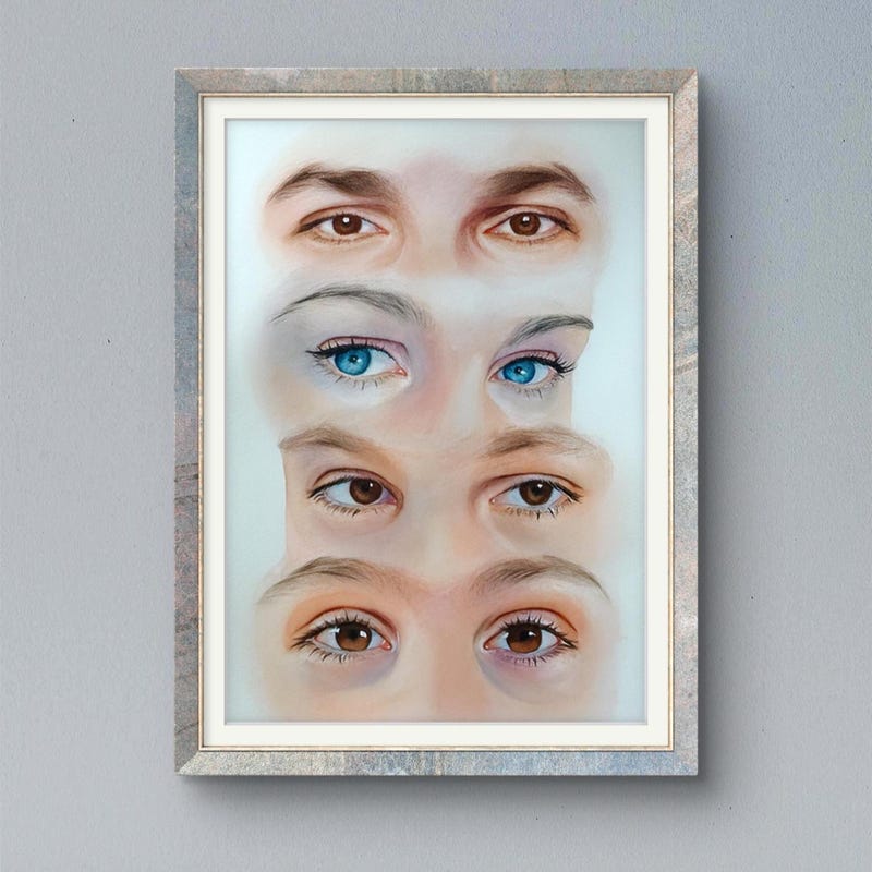 Eye Painting Couple - Etsy