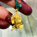 22k Gold Ganesha Pendant-solid Gold Pendant God Gold Pendant - Etsy