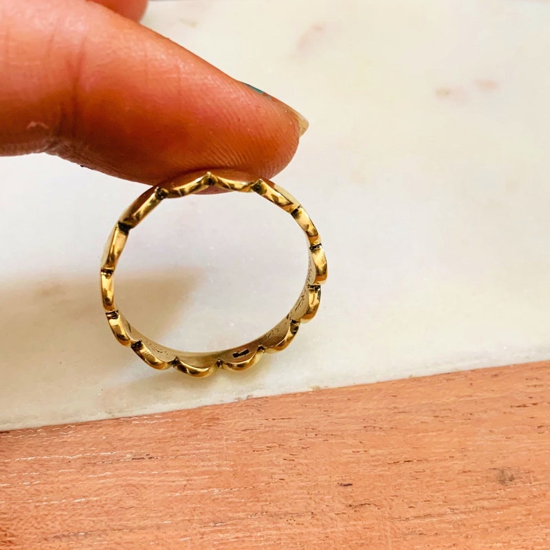 Solid Gold Ring - Etsy