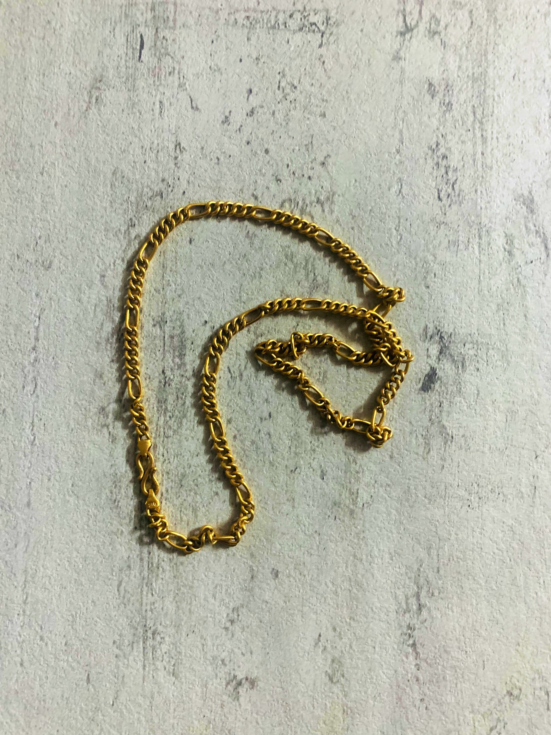 22k Solid Gold Chain Unisex Design Gold Chain Indian 22k - Etsy