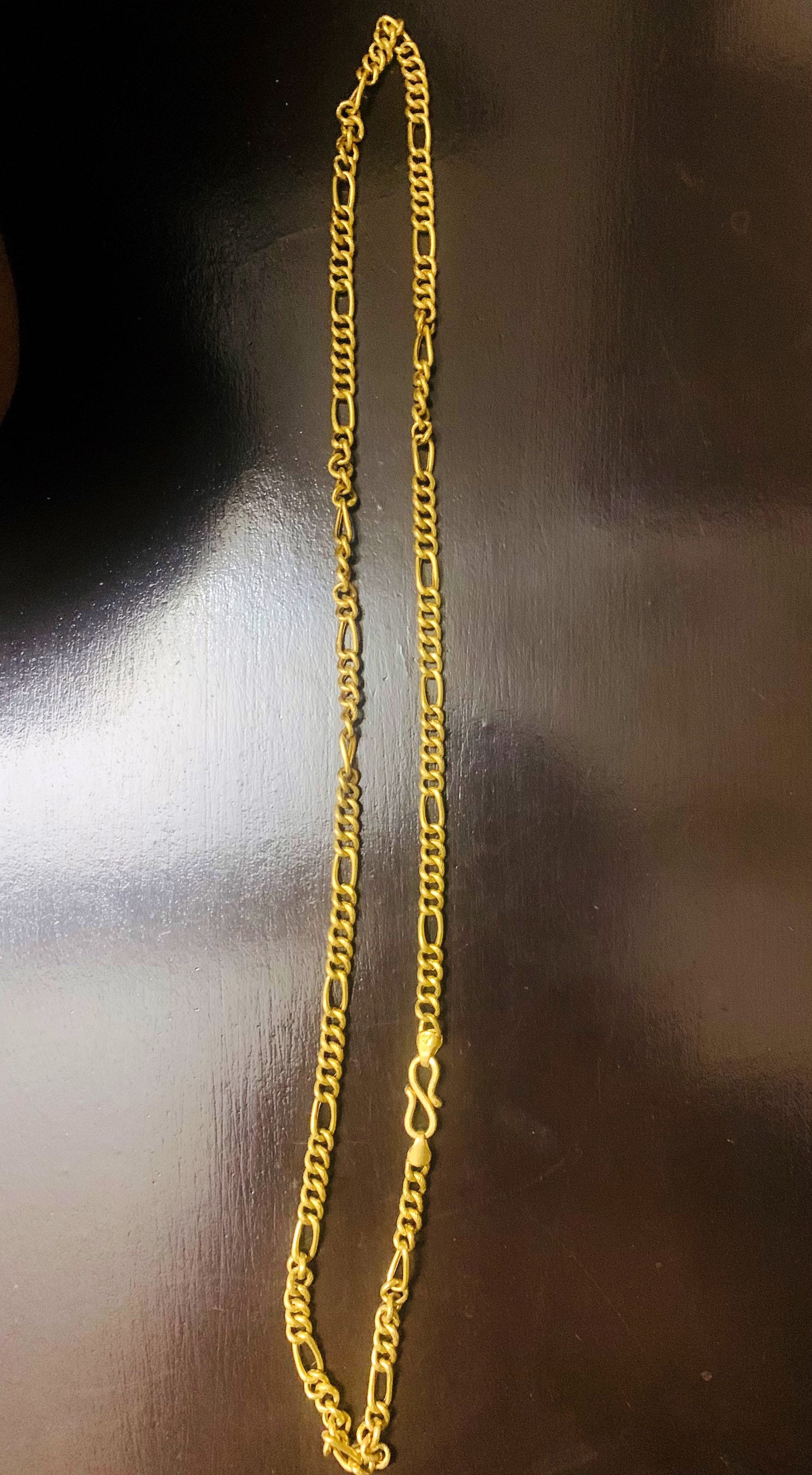 22k Solid Gold Chain Unisex Design Gold Chain Indian 22k - Etsy