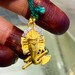 22k Gold Ganesha Pendant-solid Gold Pendant God Gold Pendant - Etsy
