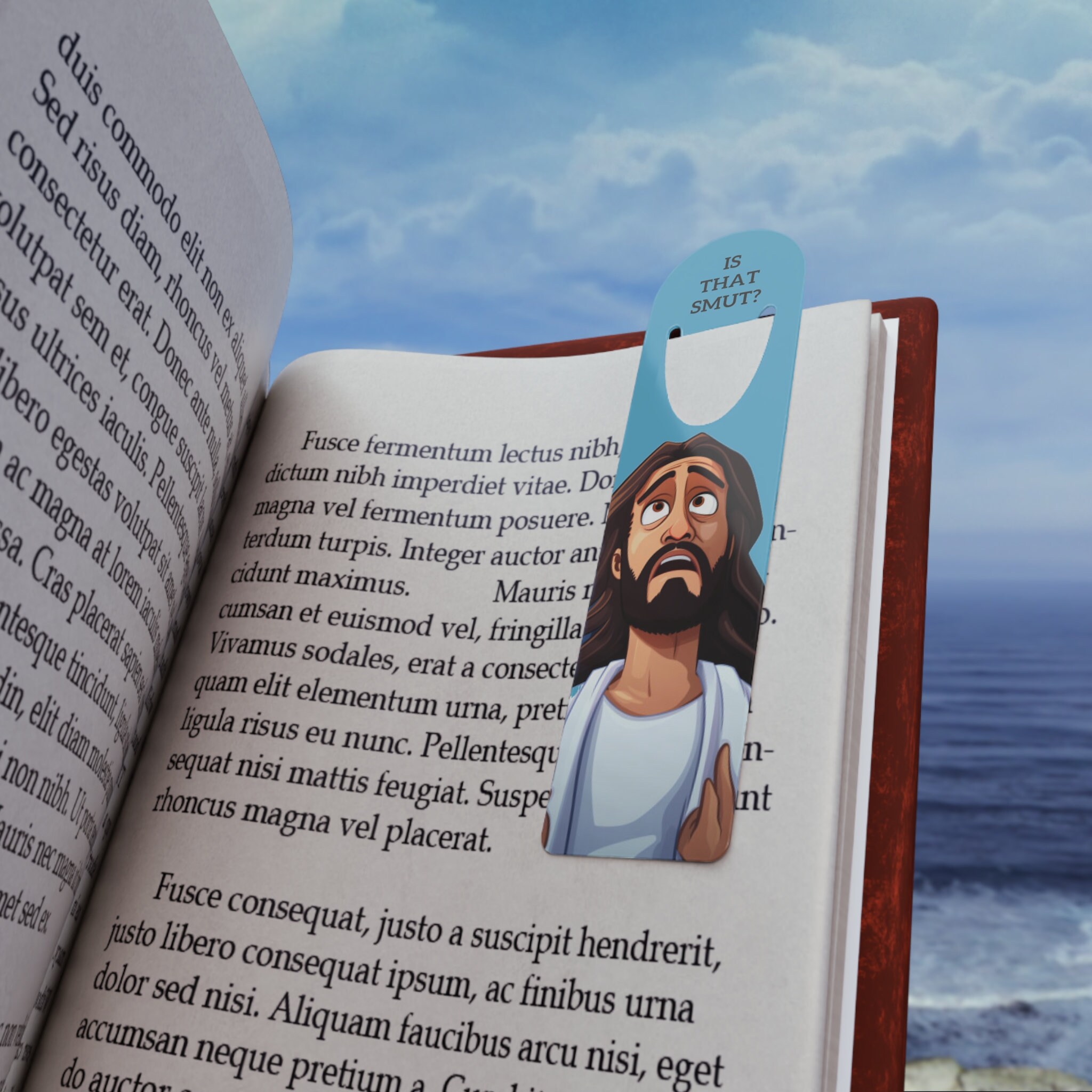 Peeking Jesus, Is That Smut? Bookmark, 40% OFF Peeking Jesus, Is That Smut? Bookmark, 40% OFF