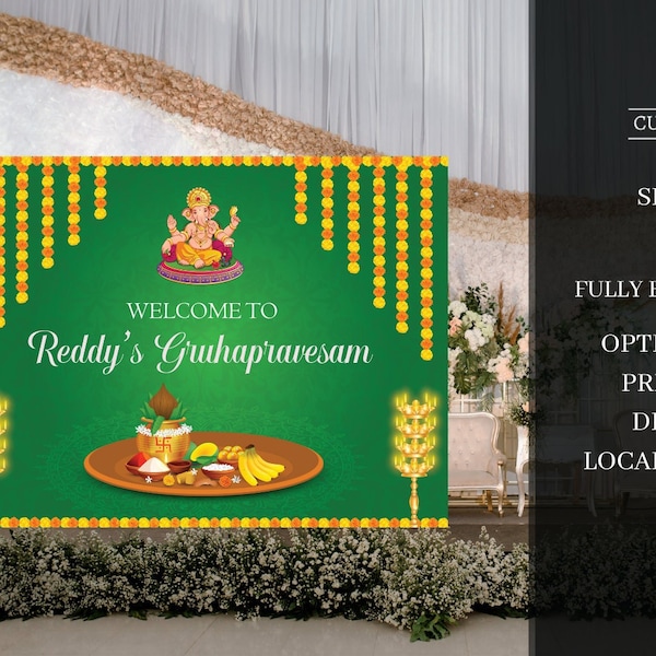 Welcome Board Gruhapravesam - Etsy