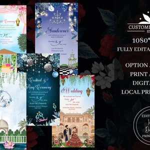 Electronic Royal Wedding Invitation, Wedding Sundowner Indian Invite ...