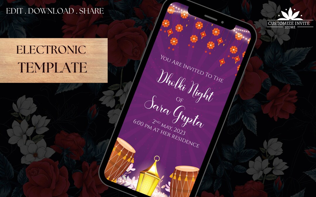 Dholki Invitation as Dholki Dholki Signs as Welcome Dholki Signs ...