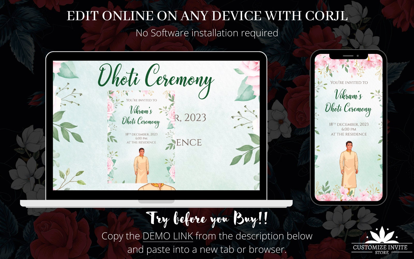 Dhoti Ceremony Sign & Dhoti Function Welcome Sign, Pancha Kattu Sign as ...