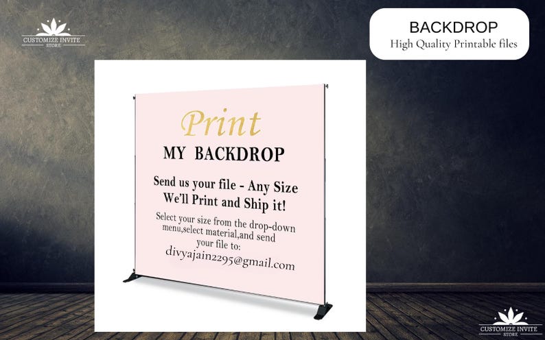 Wedding Back Drops | Indian Wedding Digital Backdrop | Decor Backdrop ...