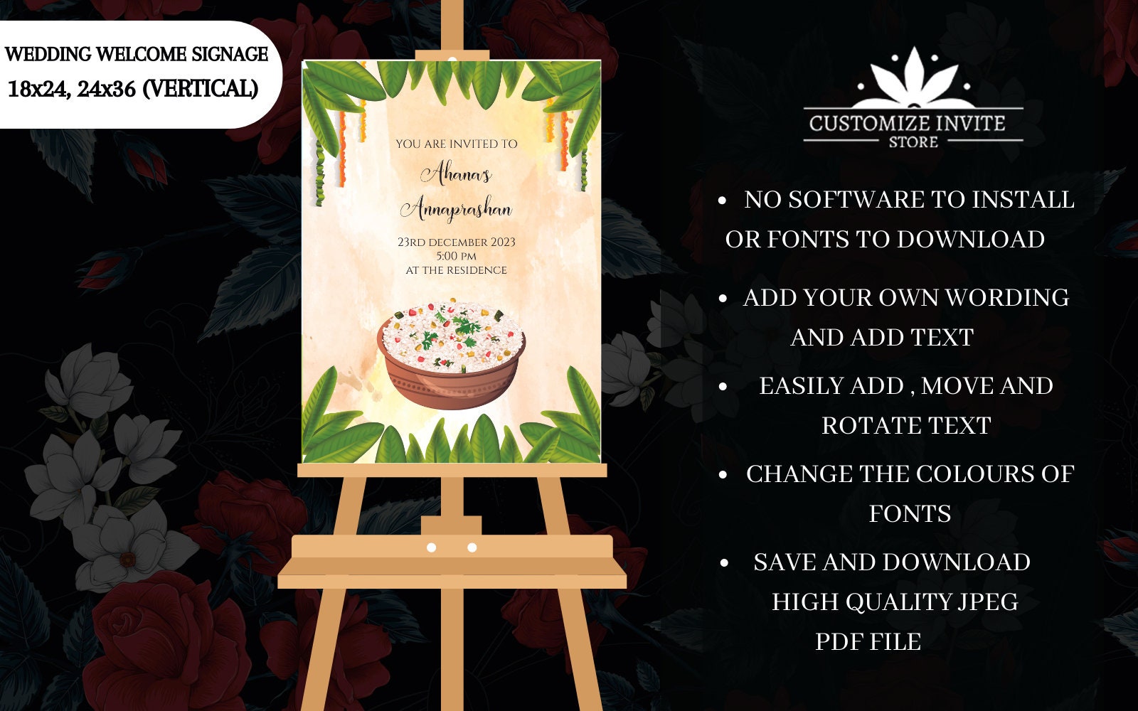 Annaprashan Invites Rice Feeding Ceremony Invitation, Annaprasan ...