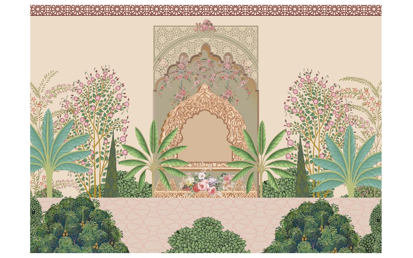 Wedding Back Drops | Indian Wedding Digital Backdrop | Decor Backdrop ...