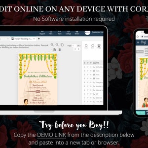South Indian Pellikuturu Invitations as Pellikuturu E-invite, Telugu ...