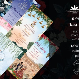 Electronic Royal Wedding Invitation, Wedding Sundowner Indian Invite ...