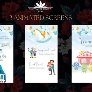 Naming Day Invite Naming Day Card, Name Day Card, Naming Ceremony Card ...