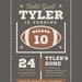 EDITABLE Sports Invitation, Rugby Birthday Invitation, Football ...