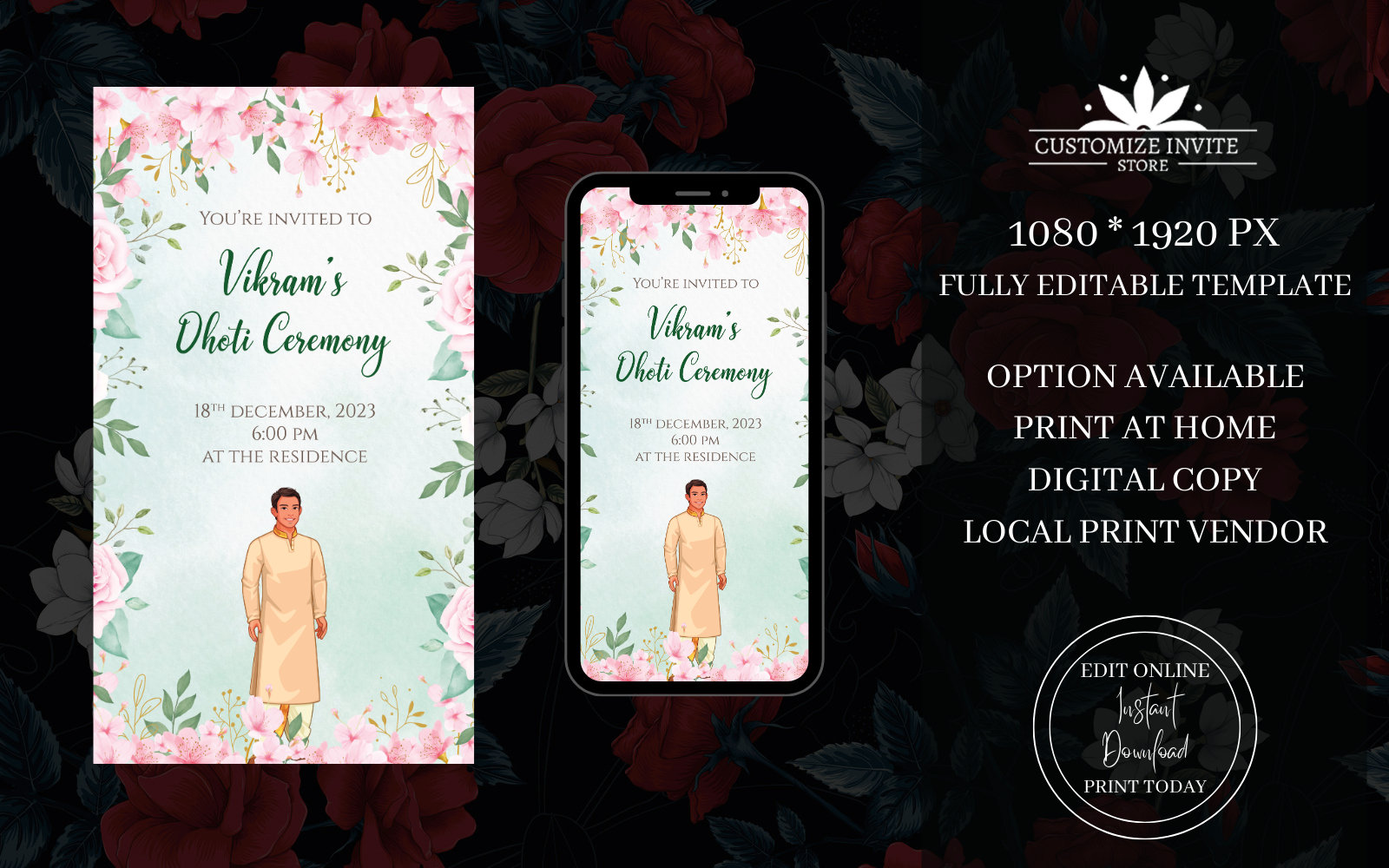 Dhoti Ceremony Sign & Dhoti Function Welcome Sign, Pancha Kattu Sign as ...