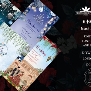 Electronic Royal Wedding Invitation, Wedding Sundowner Indian Invite ...