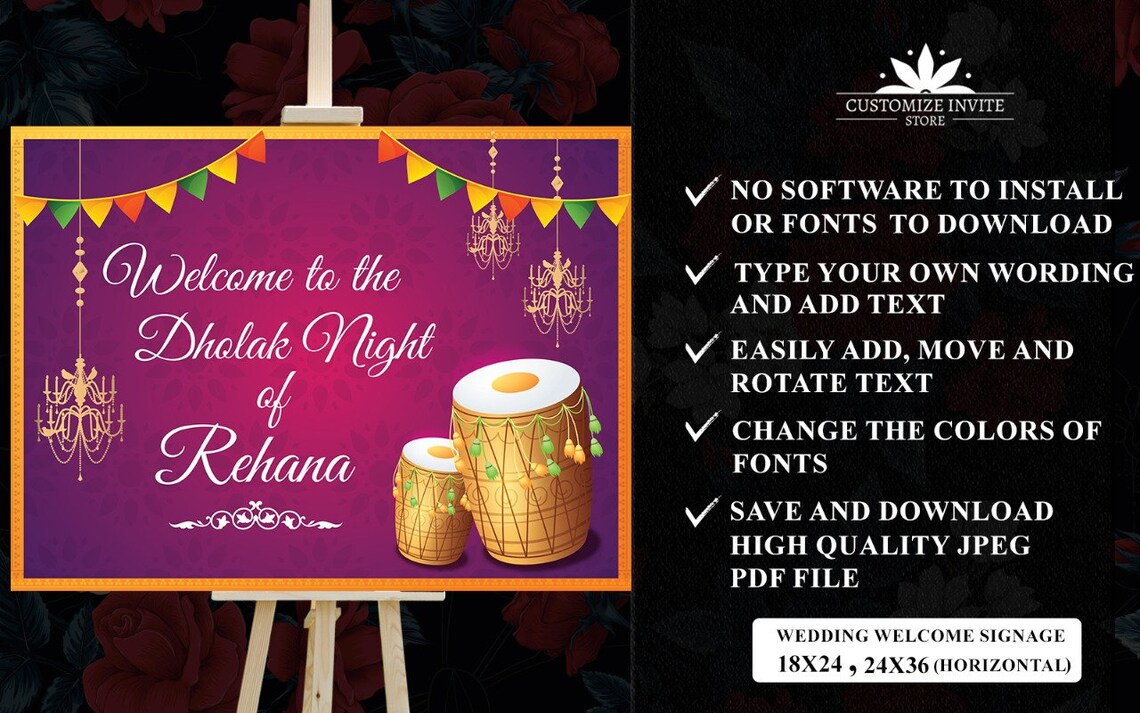 Dholki Welcome Signs as Dholki Signs Muslim, Muslim Dholki Signs as ...