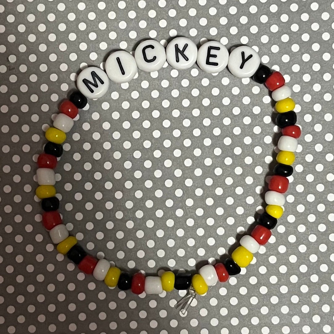 Mickey Mouse Bracelet - Etsy
