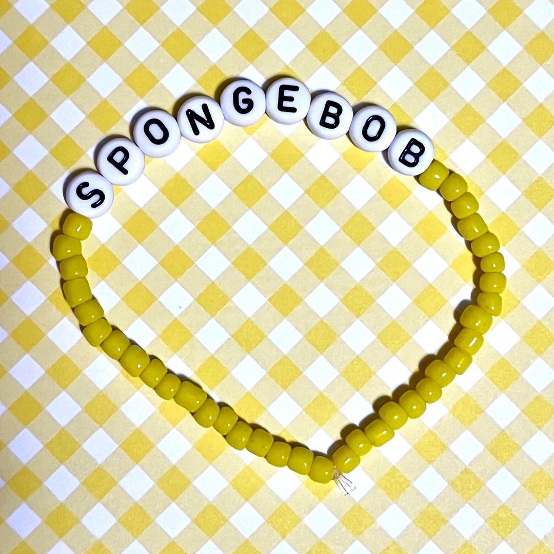 Spongebob Bracelet - Etsy