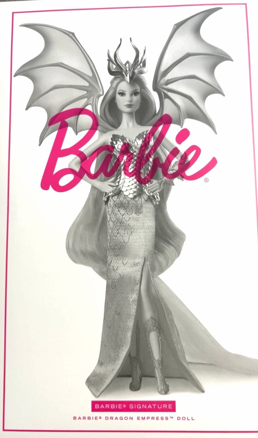 Barbie Dragon Princess Barbie Barbie Collectible Dragon Gift - Etsy