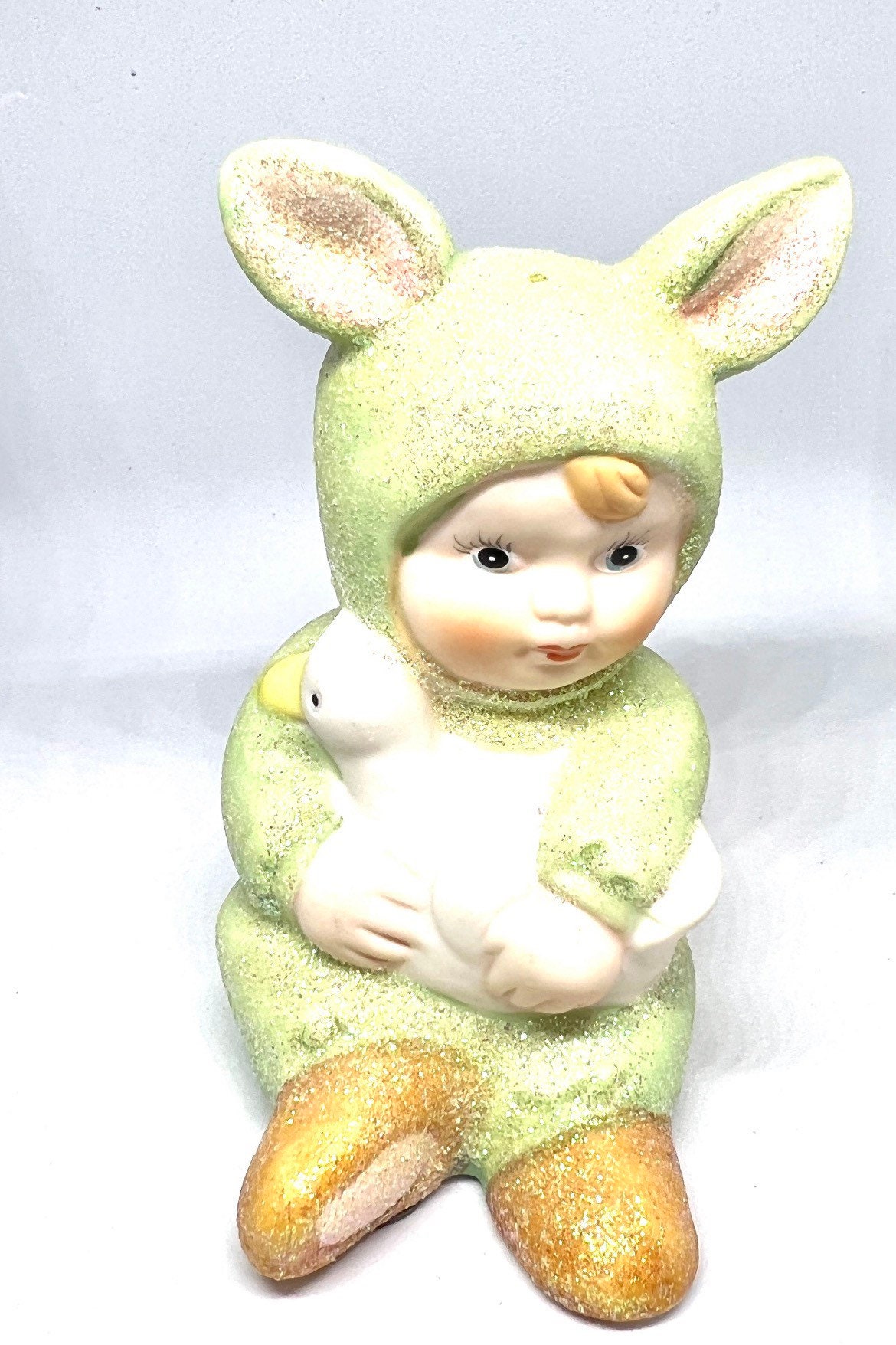 Vintage Bunny Figurine - Etsy