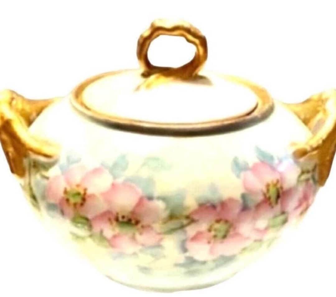Vintage Sugar Bowl Vintage Floral Sugar Bowl Vintage - Etsy