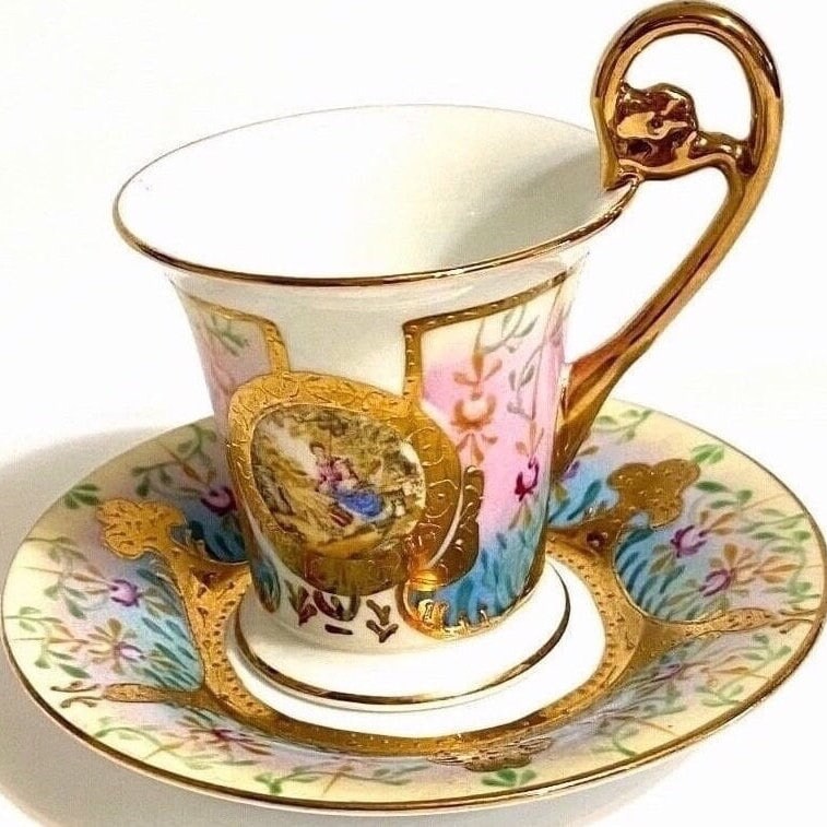 Vintage Kpm Colonial Tea Cup Vintage Cups Vintage Kitchen - Etsy