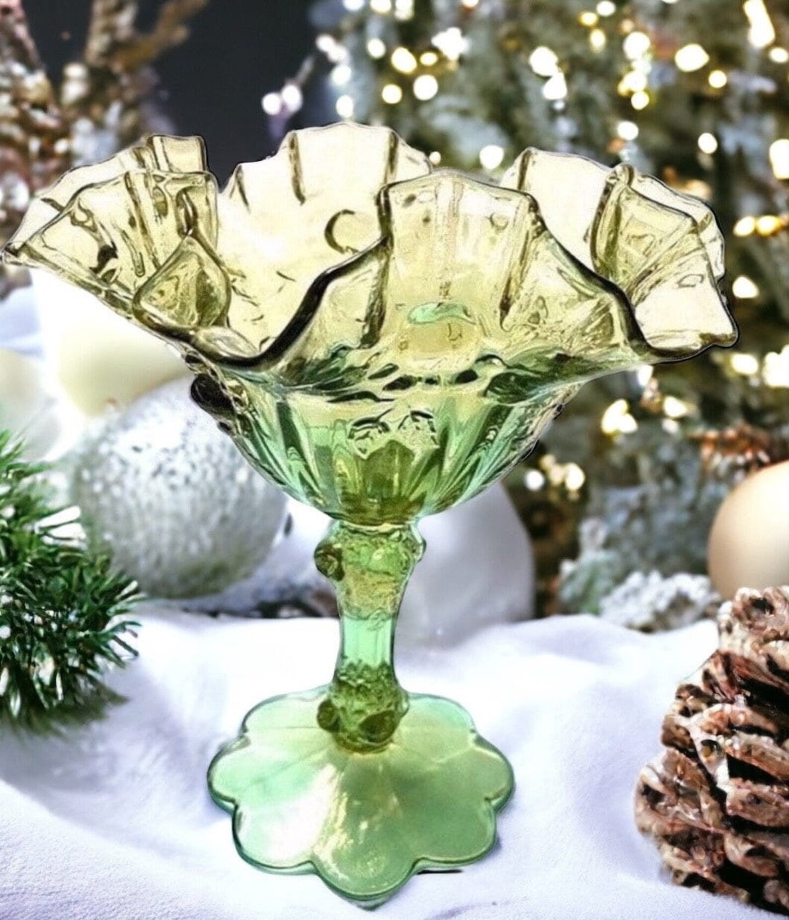 Vintage Fenton Candy Dish Vintage Fenton Vintage Decor Glass Glassware ...