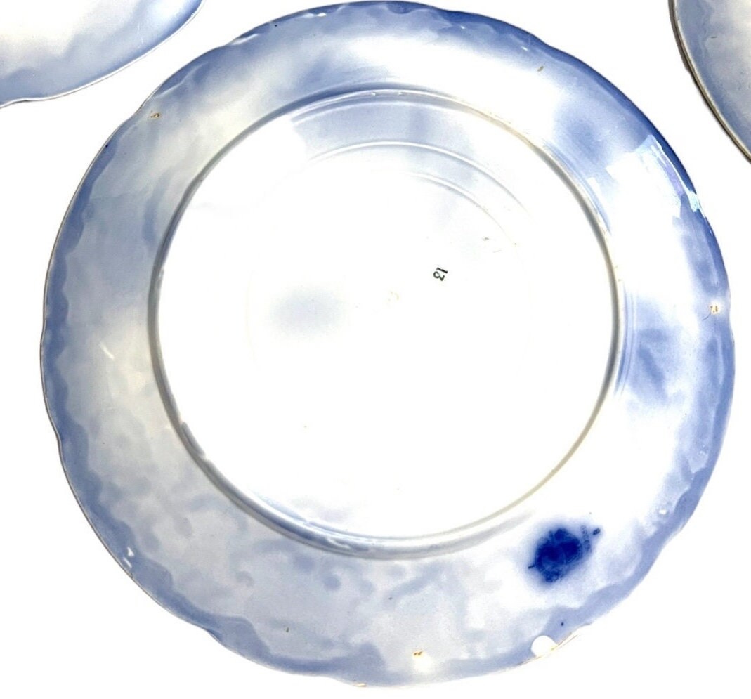 Antique Flo Blue Plates Antique Plates Antiques Flo Blue - Etsy