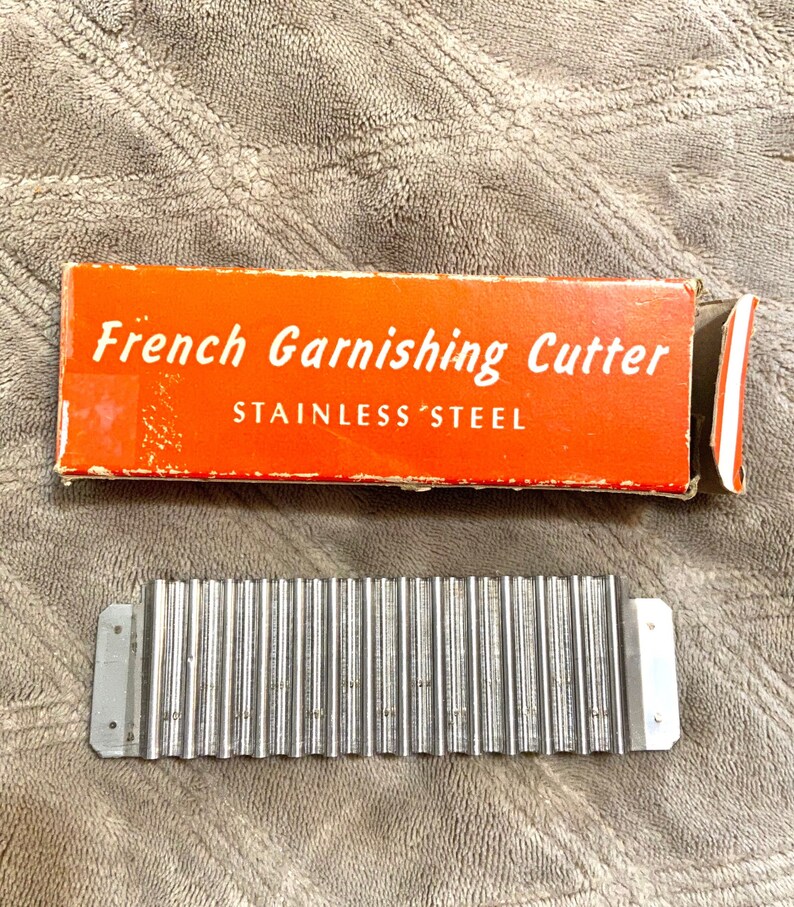 Vintage French Garnishing Cutter Vintage Kitchen Kitchenware Gifts Chef ...