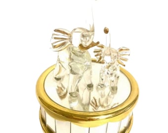 Glass Elephant Box - Etsy