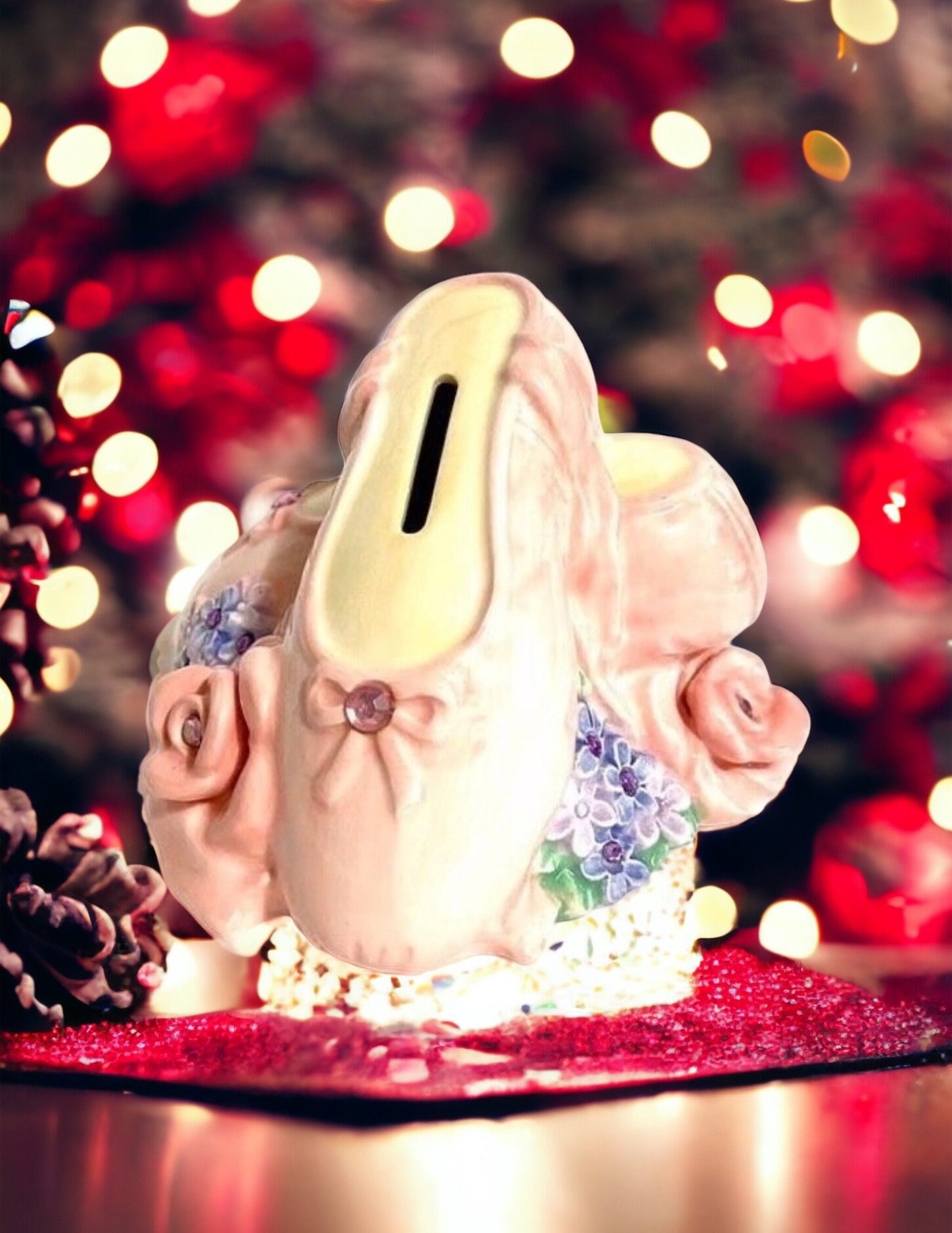 Vintage Bank Vintage Ballerina Bank Pink Bank Home Decor - Etsy