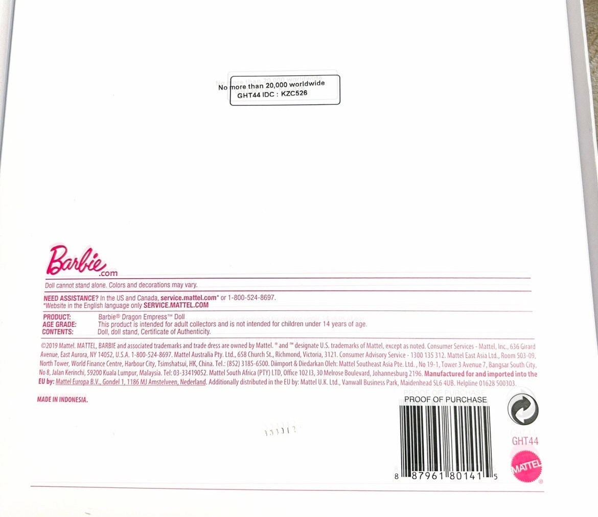 Barbie Dragon Princess Barbie Barbie Collectible Dragon Gift - Etsy