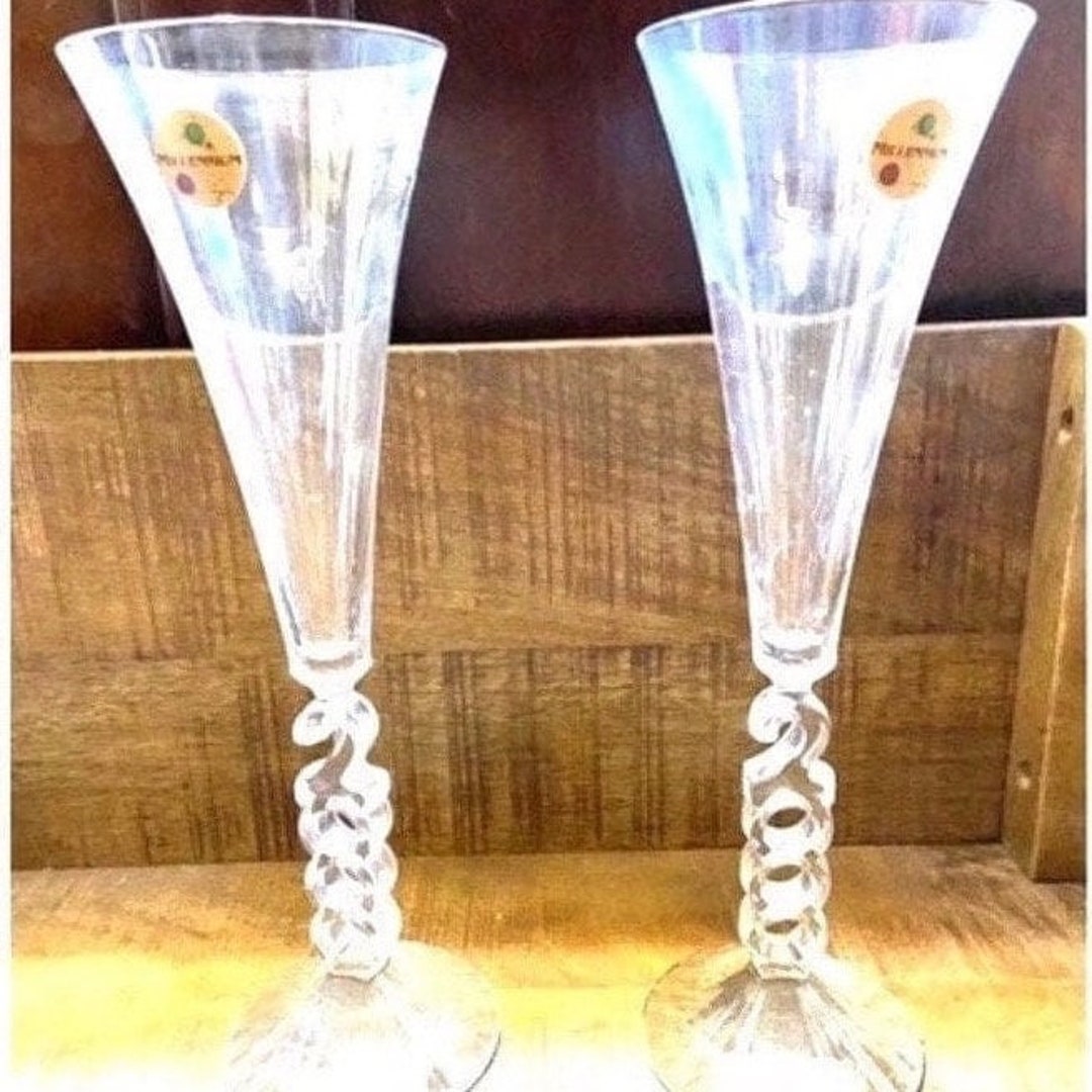 Vintage Millennium Wine Glasses Vintage Glass Wine Glasses - Etsy