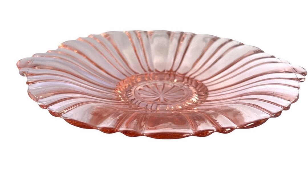 Vintage Pink Depression Glass Dish Vintage Pink Dish Gifts - Etsy