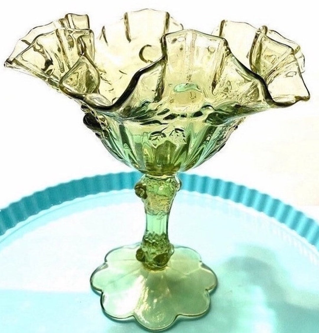 Vintage Fenton Candy Dish Vintage Fenton Vintage Decor Glass - Etsy