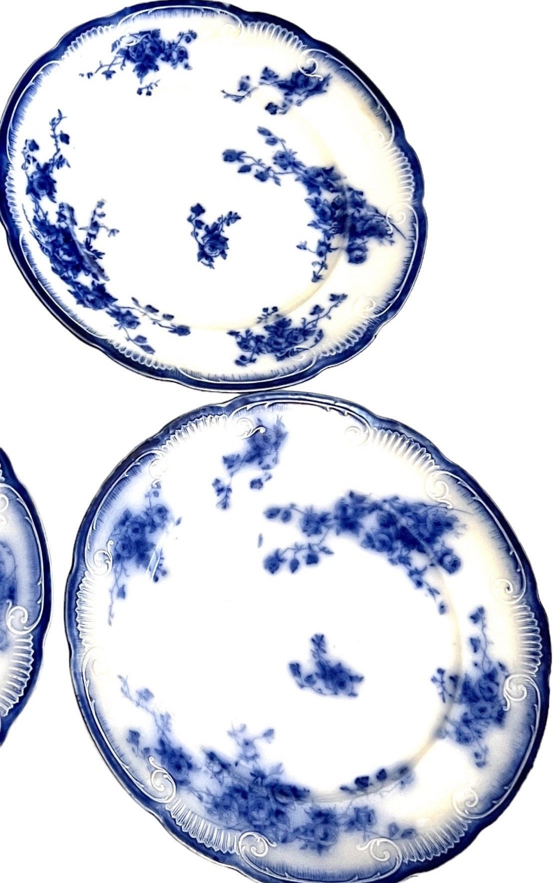 Antique Flo Blue Plates Antique Plates Antiques Flo Blue - Etsy